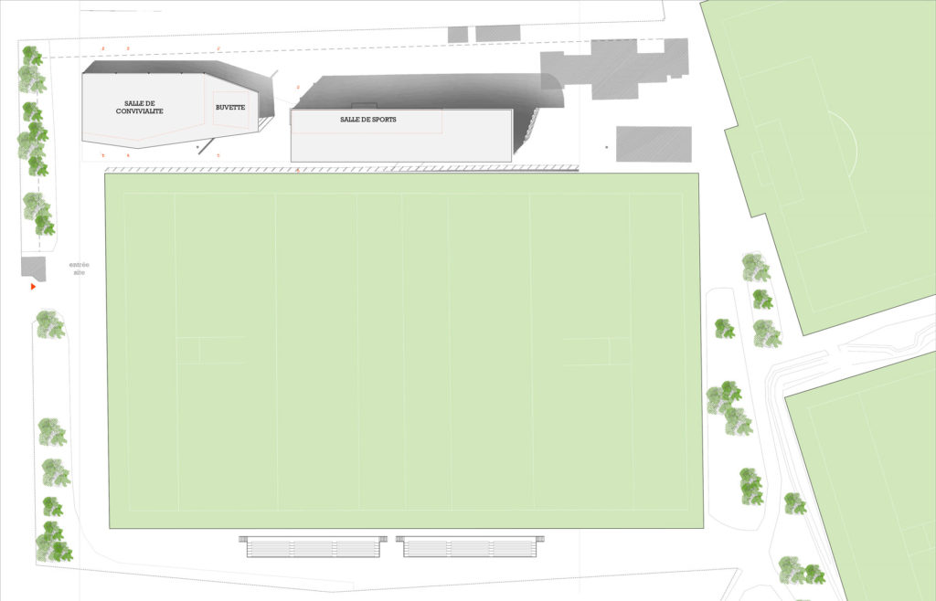 Club-house Rugby - ASB architecture - Architecte Savoie