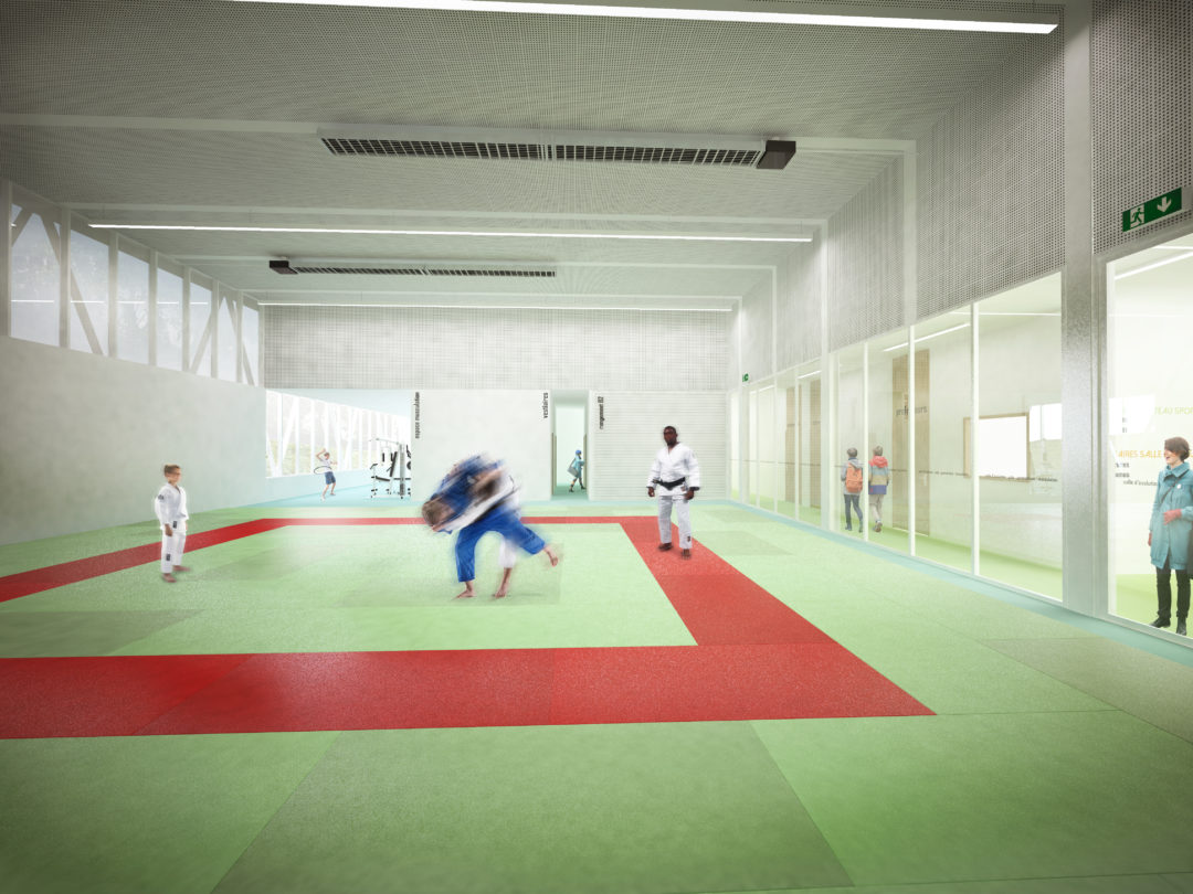 Gymnase Gordini - ASB architecture - Architecte Savoie