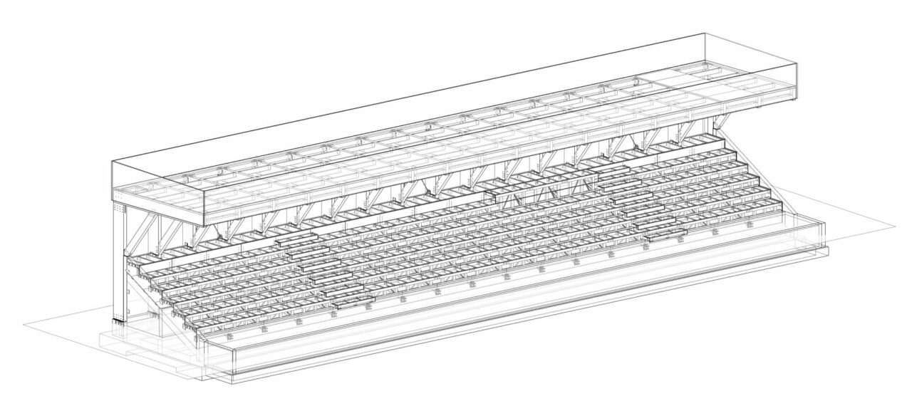 tribunes sportives - ASB architecture - Architecte Savoie